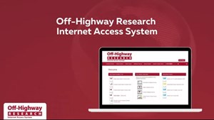 Take a tour of our client portal - Off-Highway Research