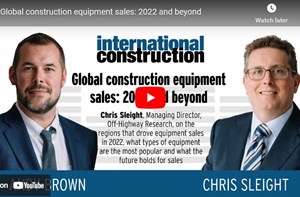 Video interview on the outlook for global markets - Off-Highway Research